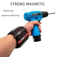China Magnetic Wristband For Holding Screws, Tool Belt Holder Cool Gadgets For Stocking Stuffer for sale