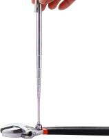 China Magnetic Pick-up Tool Telescopic Pick-up Rod and 360-Degree Rotating Inspection Mirror with LED Light for sale