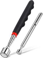 China Magnetic Pick-up Tool Telescopic Pick-up Rod and 360-Degree Rotating Inspection Mirror with LED Light for sale