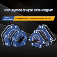 China Magnetic Welding Holders Angle Solder Arrow Magnet Weld Fixer Positioner Ferrite Holding Auxiliary Locator Tools for sale