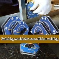 China Magnetic Welding Holders Angle Solder Arrow Magnet Weld Fixer Positioner Ferrite Holding Auxiliary Locator Tools for sale