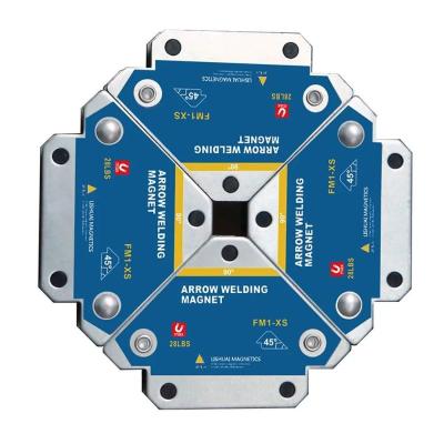 China Magnetic Welding Fixer 45&deg; 90&deg; 135&deg; Multi-Angle Magnet Weld Positioner Ferrite Auxiliary Locator Tools Welding Positioner for sale