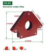 China Magnetic Welding Holders Angle Solder Arrow Weld Fixer Positioner Ferrite Holding for sale