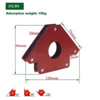 China Magnetic Welding Holders Angle Solder Arrow Weld Fixer Positioner Ferrite Holding for sale