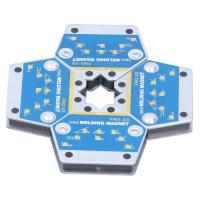 China Magnet Arrow Magnetic Clamp Ferrite Welding Holder Fixer Angle Soldering Positioner for sale