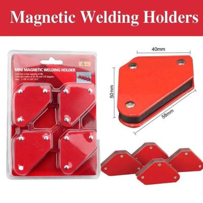 China Double Switch Welding Holders 90&deg; 55/110lbs Magnetic Welding Fixer Ferrite Auxiliary Locator Tools for sale