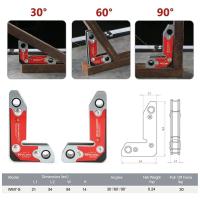China Strong Magnetic Welding Solder Holders Angle Arrow Magnet Weld Fixer Positioner for sale