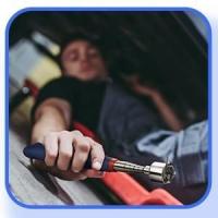 China Telescopic Magnetic Pickup Tool Mechanic Blue+Black for sale