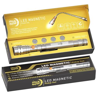 China Magnetic Pickup Tool with 3 LED Lights for sale