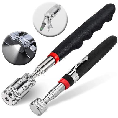 China Telescopic Magnetic Pen with Light Magnet Pick up Tool Extendable Pickup Rod Stick for Picking up for sale