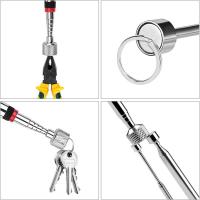 China Telescopic Magnetic Pen with Light Magnet Pick up Tool Extendable Pickup Rod Stick for Picking up for sale