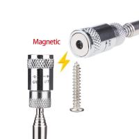 China Telescopic Magnetic Pen with Light Portable Magnet Pick-up Tool for sale