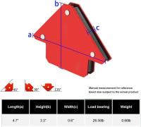 China Welding Magnets, Heavy Duty Welding Magnets and Clamps, Magnetic Welding Holder for sale