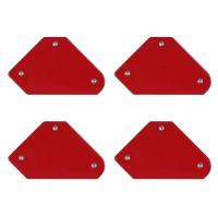 China 4PCS 9lbs Welding Magnetic Holder Strong Magnet 3 Angle Arrow Positioner for sale