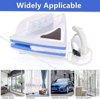 China Magnetic Window Cleaner , Double Sided Window Glass Wiper Cleaning Tool for sale
