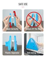 China Adjustable Magnetic Double Window Glass Wiper Glider Washing Brush Equipment Cleaning Brush Wiper Tools for sale