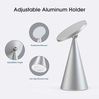 China Magnetic Phone Stand Compatible with iPhone 13&iPhone 12, Mini, Pro and Pro Max, Adjustable Aluminum Holder for sale