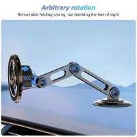 China 360° Rotate Strong Magnetic Car Phone Holder For Magsafe Foldable Phone Stand Air Vent Magnet Mount GPS Support For phone 14 13 for sale