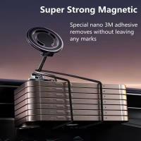 China 1080 Magnetic Car Phone Holder Magnet Car Bracket Mount Cell Smartphone Support in Car For iPhone 15 14 13 12 11 Samsung for sale