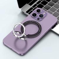 China Magnetic Cell Phone Ring Holder Compatible with iPhone 12 13 14 Series MagSafe Removable Cell Phone Grip Kickstand for sale