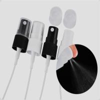 China Thickened CE Glass Bottles with Sprayer Leakproof 4 Oz Black Glass Spray Bottles 18mm for sale