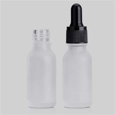 China Borosilicate Glass Dropper Bottles 5ml 50ml Leakproof Essential Oil Bottles for sale