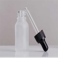 China Borosilicate Glass Dropper Bottles 5ml 50ml Leakproof Essential Oil Bottles for sale