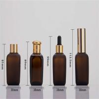 China Multifunctional Glass Essential Oil Dropper Bottle Reusable Practical 30ml 50ml for sale