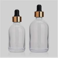 China Amber Essential Oil Glass Bottles 30ml 50ml ISO14001 Multipurpose Dropper Bottles for sale