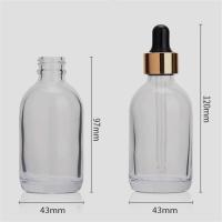 China Amber Essential Oil Glass Bottles 30ml 50ml ISO14001 Multipurpose Dropper Bottles for sale