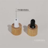 China 10ml Glass Bottle with Bamboo Dropper for Cosmetic Packaging Custom Size for sale