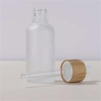 China Sturdy 30ml Frosted Glass Dropper Bottles for sale