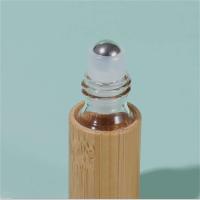 China Lightweight Bamboo Top Roller Bottles For Essential Oil 10ml Multiscene for sale