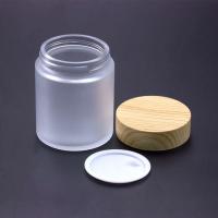 China Frosted Bamboo Dropper Bottle with Airless Pump 30ml 50ml 100ml Leakproof Reusable for sale