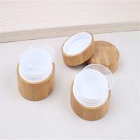 China Bamboo Cosmetic Cream Jar 50g Lightweight Eco Friendly Packaging for Perfume and Cream for sale