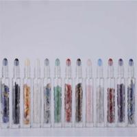China Multifunctional Roller Bamboo Dropper Bottle For Essential Oil 10ml 15ml Ultralight for sale