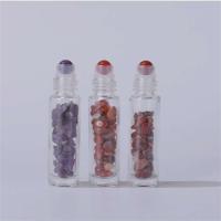 China Multifunctional Roller Bamboo Dropper Bottle For Essential Oil 10ml 15ml Ultralight for sale
