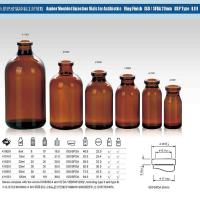 China Amber Borosilicate Glass Injection Vials 5ml to 100ml ISO SFDA Certified for sale