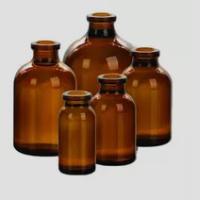 China Amber Borosilicate Glass Injection Vials 5ml 20ml ISO Certified Washable for sale