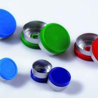 China Eco Friendly Aluminium Flip Off Seals for 20mm Vial Caps ISO Certified for sale