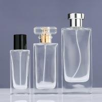 China Crystal Glass Perfume Spray Bottle 30ml 50ml Empty Durable OEM Custom for sale