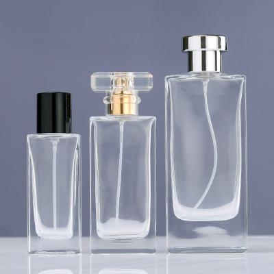 China Crystal Glass Perfume Spray Bottle 30ml 50ml Empty Durable OEM Custom for sale