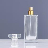 China Crystal Glass Perfume Spray Bottle 30ml 50ml Empty Durable OEM Custom for sale