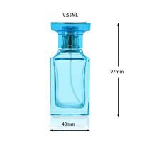 China Sturdy Empty Glass Perfume Spray Bottle Ultralight Odorless 30ml 50ml for sale