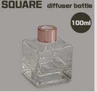 China Portable Empty Diffuser Glass Bottles 50ml 100ml Odorless ISO9001 Fashionable for sale