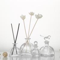 China Crystal Glass Empty Oil Diffuser Bottles 50ml 100ml 150ml 250ml for Aromatherapy for sale