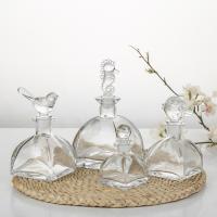 China Crystal Glass Empty Oil Diffuser Bottles 50ml 100ml 150ml 250ml for Aromatherapy for sale