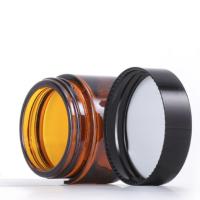 China Durable Empty Makeup Cosmetic Cream Containers Ultralight Odorless Glass for sale