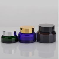China Lightweight Glass Cosmetic Cream Jars 15g 30g for Skin Care Products for sale