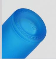 China Frosted Glass Roller Bottles 10ml with 28/410 Neck Custom Colors and Logo for sale